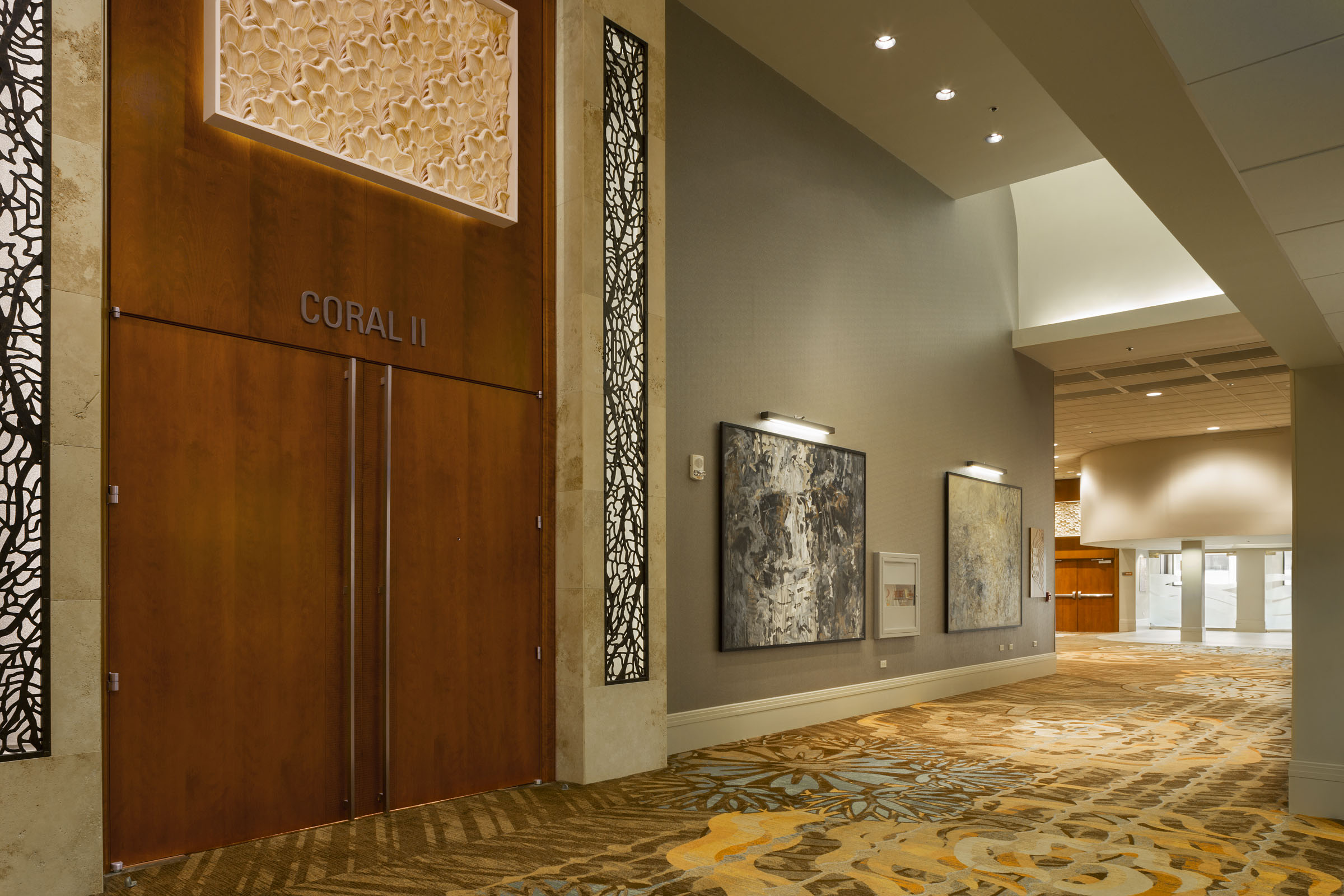 003 Coral Ballroom 2-Storey Prefunction Entrance – Lighting Design Alliance